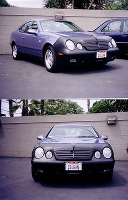 Colgan Front End Bra 2pc. Fits Mercedes Benz CLK320 1998-2001 W/License ...