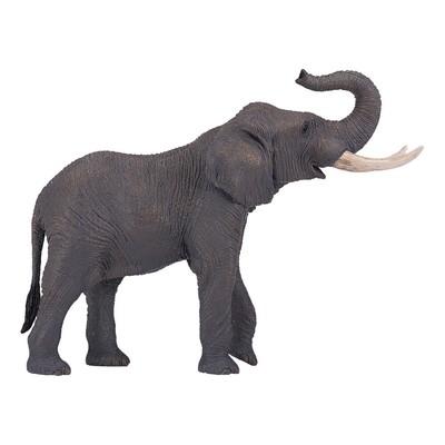 ANIMAL PLANET Mojo Wildlife African Elephant Toy Figure, Grey (381005 ...