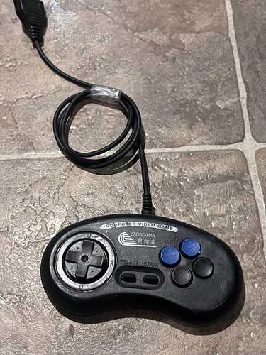 Computer Video Game Ending Man Controller Sega Genesis Clone Console | eBay