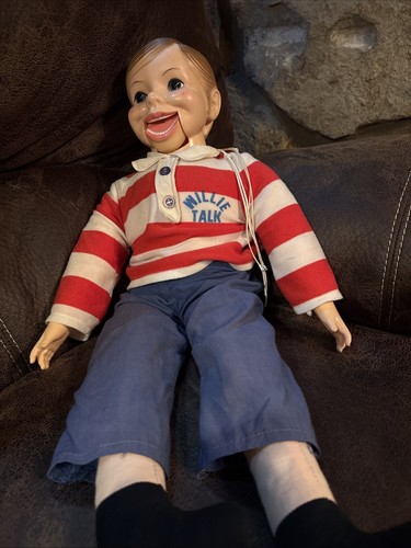 Vintage Horsman 1973 Willie Talk 24” Ventriloquist Doll in Original ...