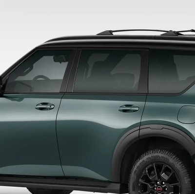 Genuine Nissan Roof Rail Cross Bars - Black T99R1-7JA0B | eBay