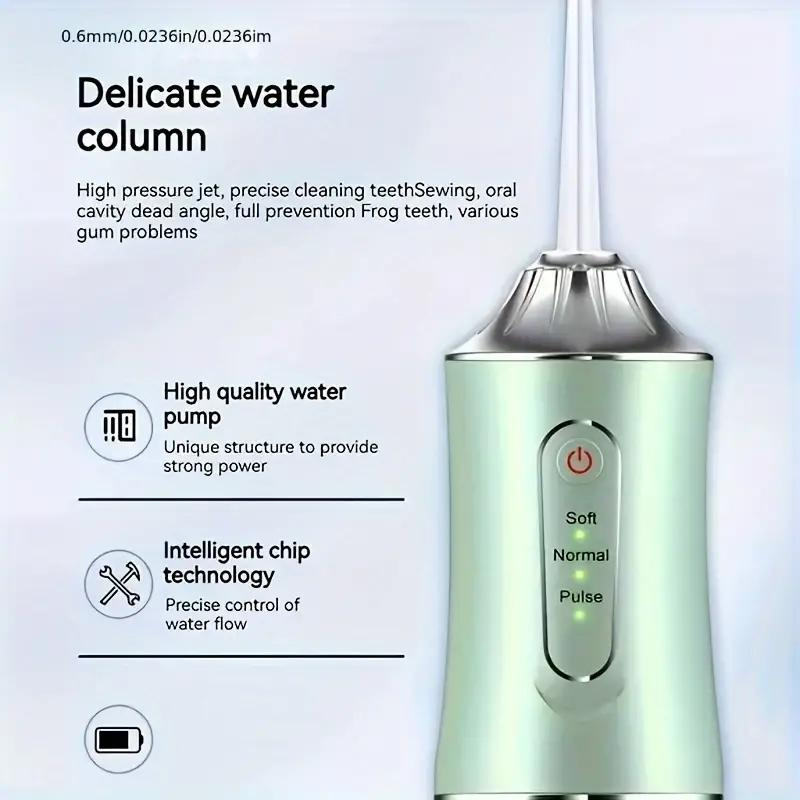 UK Water Jet Dental Teeth Flosser Electric Oral Irrigator Tooth Cleaner ...