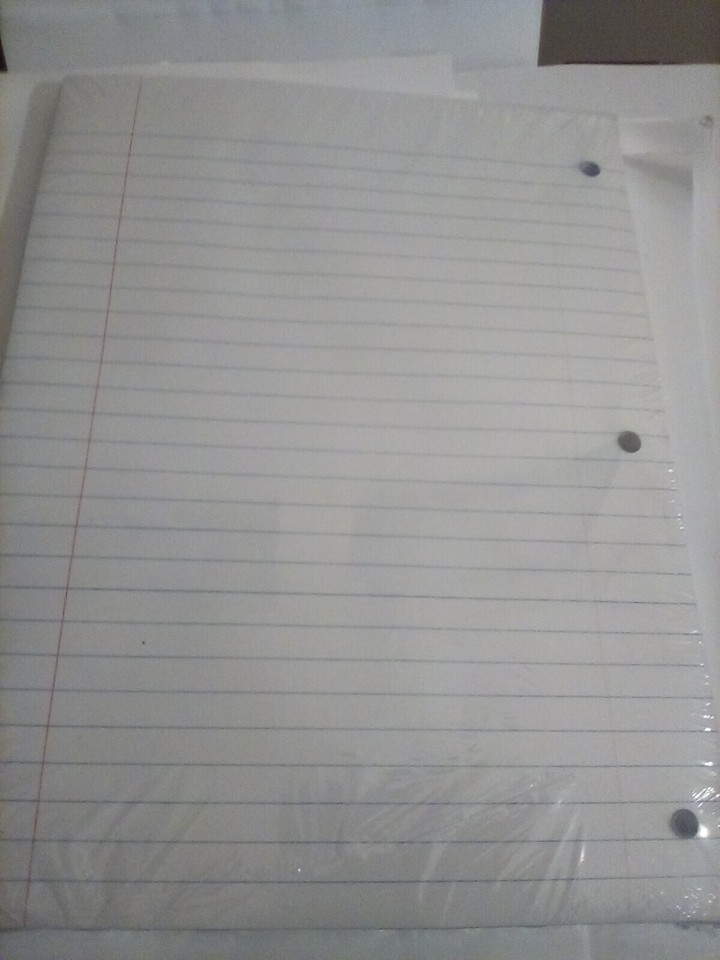 Class Gear School Supplies Wide Rule Notebook Filler Paper 150 Sheets ...