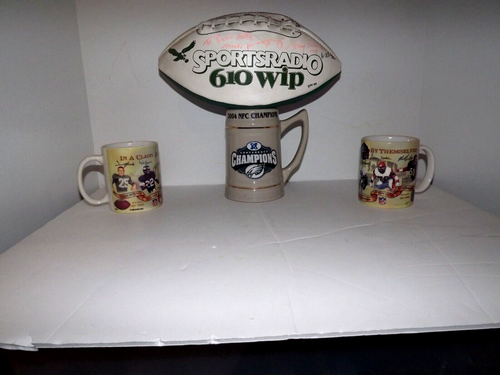 WIP 610 Sports Radio PHILADELPHIA EAGLES FOOTBALL signed by Tony Bruno ...