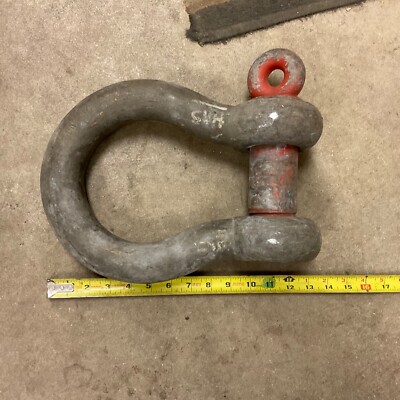 35 TON SHACKLE HEAVY DUTY CRANE RIGGING LIFT CLEVIS 35T, USA MADE, FREE ...