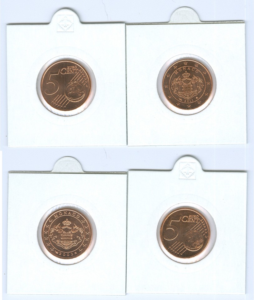 Monaco Coin Set (Choose Between: 1 Cent - 2 Euro and 2001 - 2024) | eBay