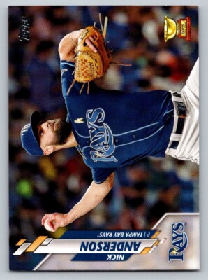 2020 Topps Series 2 #500 Nick Anderson - Tampa Bay Rays CUP | eBay
