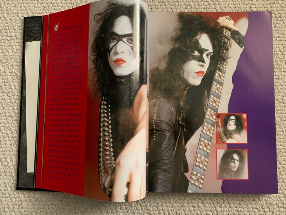KISSTORY AMAZING+HUGE HARDCOVER BOOK INCREDIBLE PICTURES+ARTICLES KISS ...
