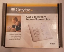 Greyfox Cat 5 Intercom Door Unit Brass F7596 for sale online | eBay