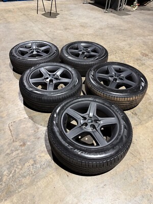 NEW 5 x 20" LAND ROVER DEFENDER Style 5094, Satin Dark Grey ALLOYS ...