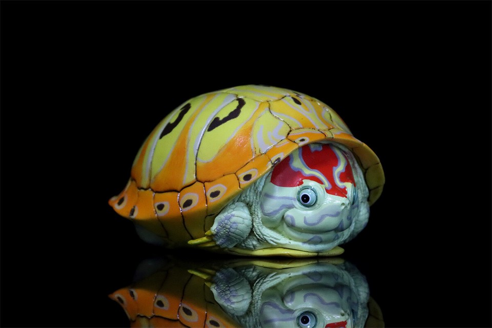 ANIMAL HEAVENLY BODY 08 Blind Box Model Matamata Turtle Stink-pot ...