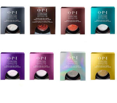 OPI Chrome Effects Mirror Shine Nail Powder 3g + Applicator ~YOU CHOOSE ...