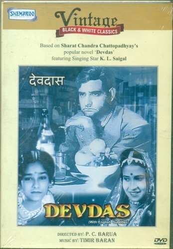 DEVDAS - DVD - KL SAIGAL - JAMUNA - RAJKUMARI - BRAND NEW - BOLLYWOOD ...