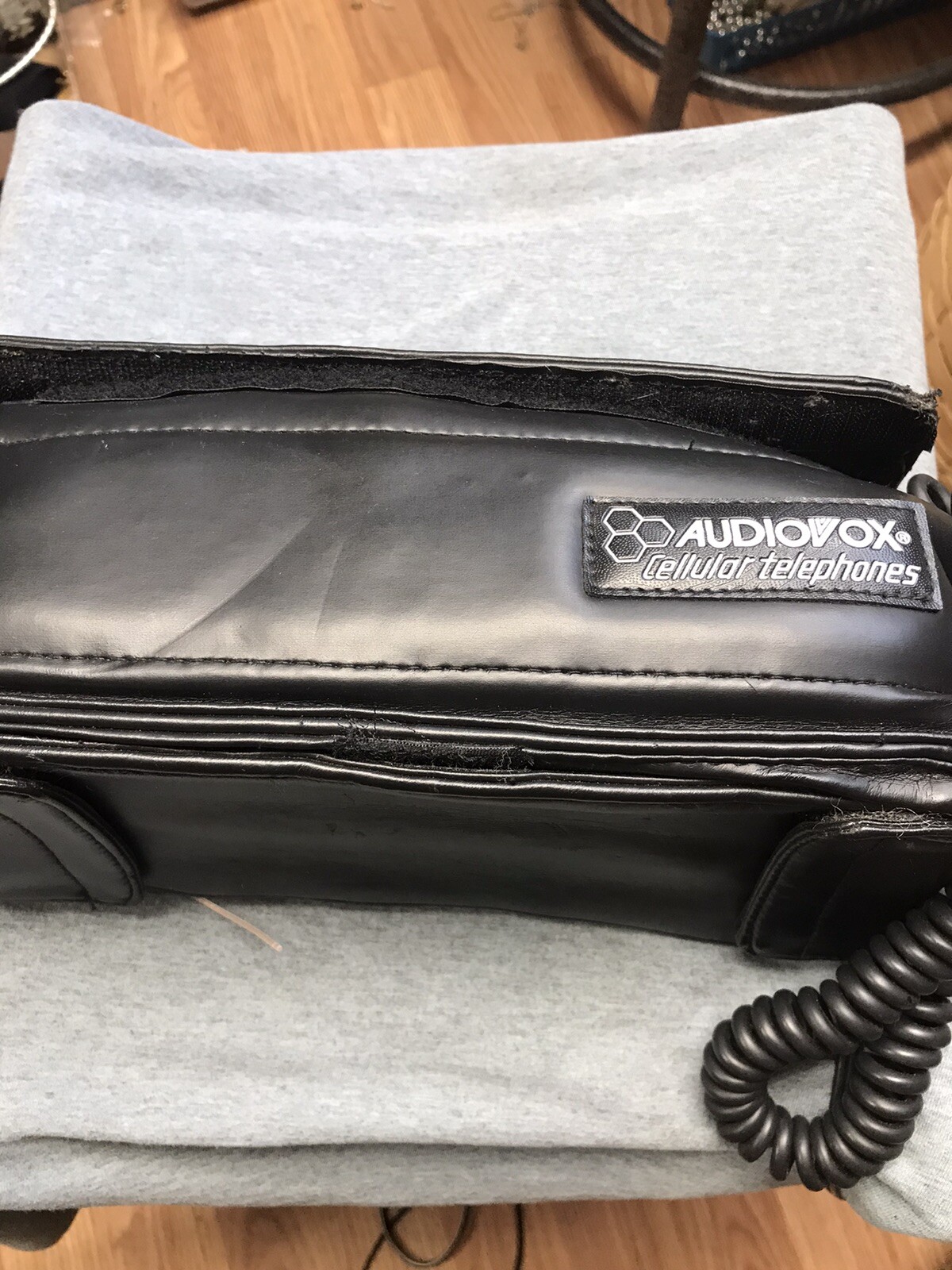 Vintage AudioVox BC-65 Cell Car Brick Phone w/ Carrying Bag No Service ...