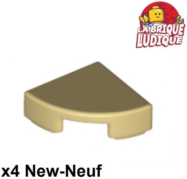 LEGO 1x1 Tan Tile Quarter Circle (10x) 6145570 Brick 25269 for sale ...