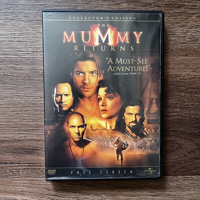 The Mummy Returns (DVD, 2001, Full Screen Collector's Edition) CIB with ...