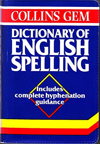 Collins Gem Dictionary of English Spelling (Collins Gems) by unknown Paperback | eBay UK