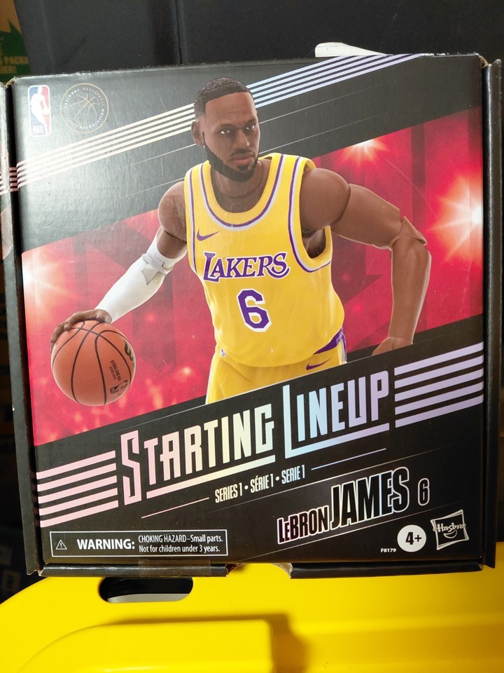 Lebron James Starting Lineup Series One Los Angeles Lakers | eBay