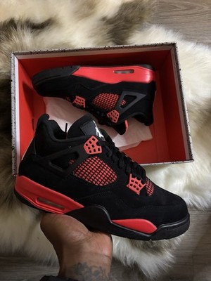 Jordan 4 Red Thunder | eBay UK