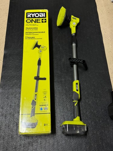 Ryobi ONE+ 18V Cordless Vortex Telescoping Power Scrubber (Tool Only ...