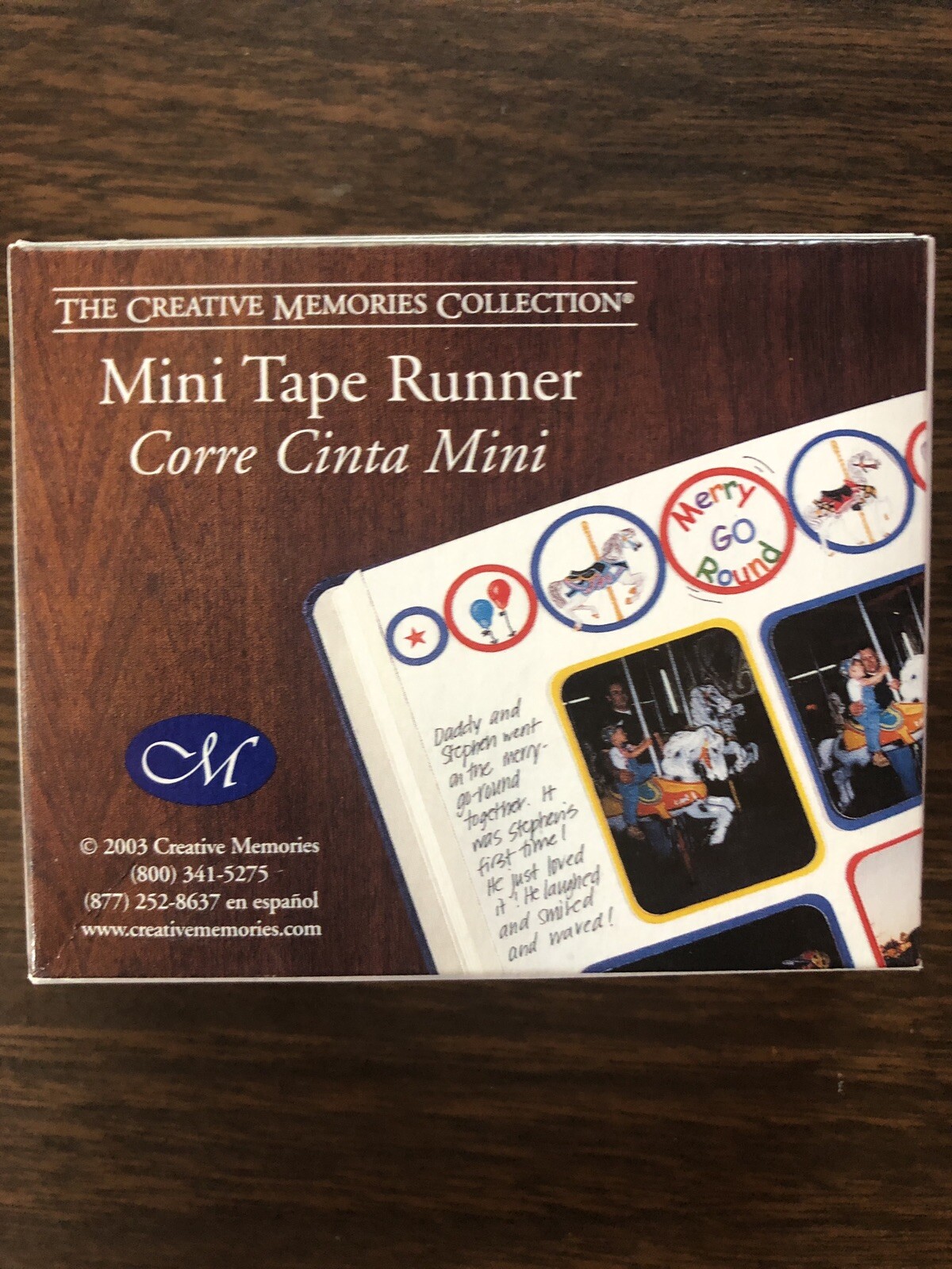 Creative Memories Mini Tape Runner + Refill. Adhesive Double Sided 20 ...