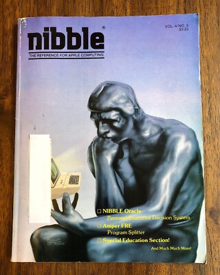 Nibble Apple Computer Magazine Vol 4 Number 5 IIe Vintage 1983 | eBay