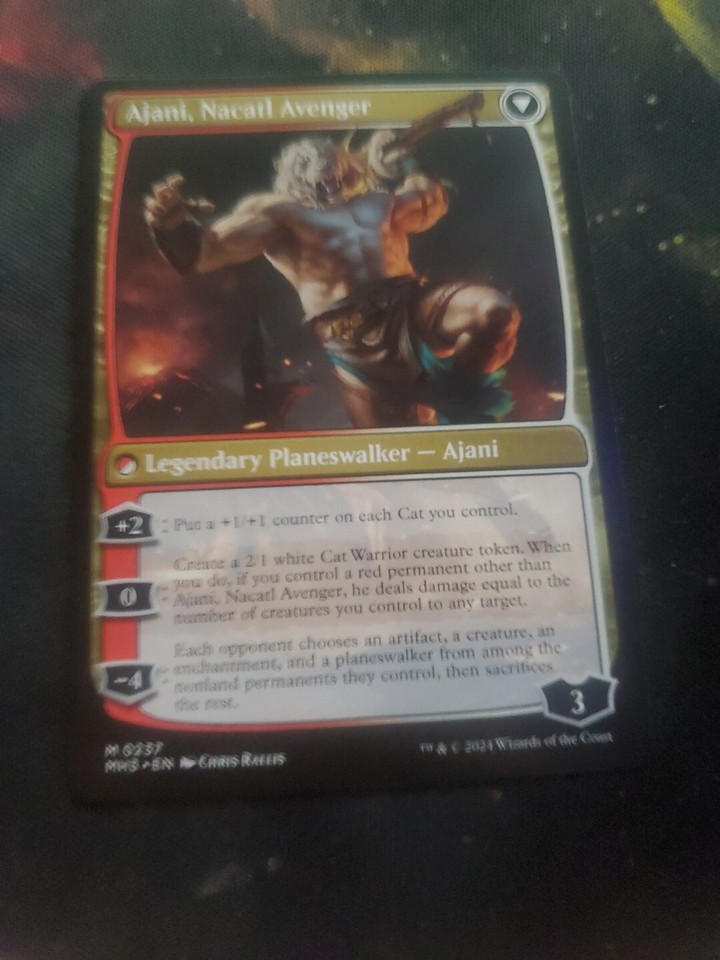 MTG Ajani, Nacatl Pariah Ajani, Nacatl Avenger Modern Horizons 3 0237 ...