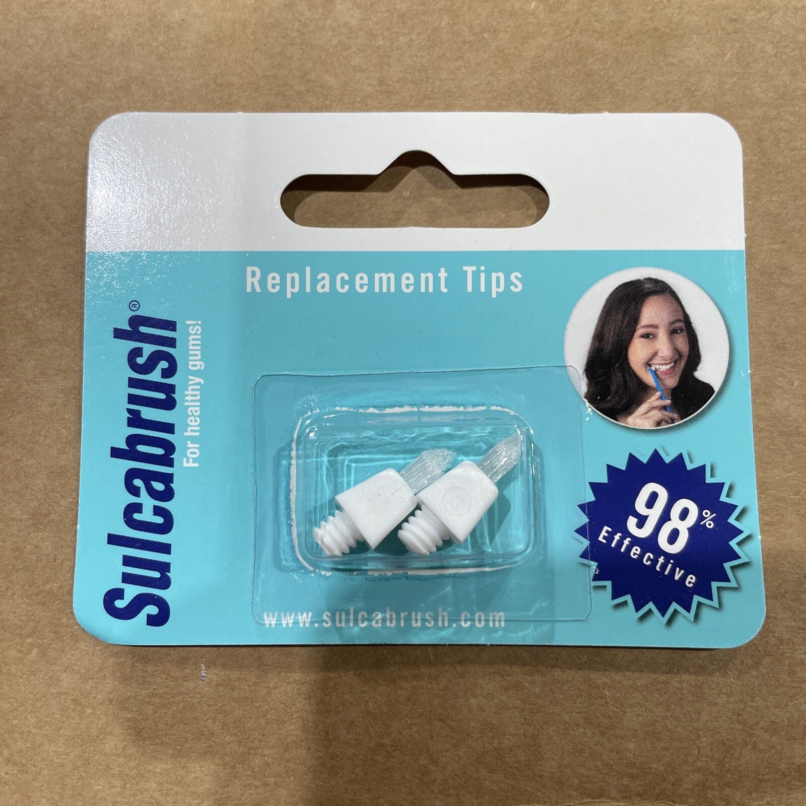 4 Sulcabrush Replacement Tip Refills. 2 2-packs of Sulca Brush Tips for ...