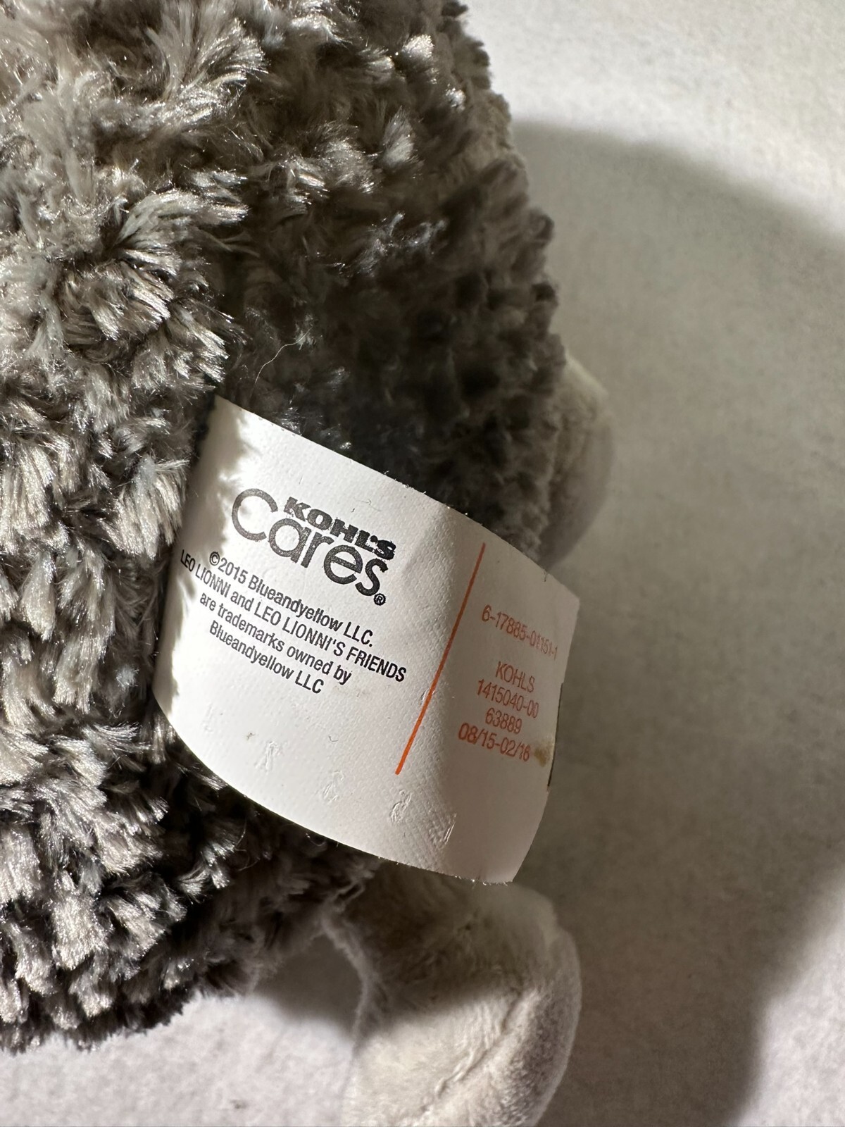 Kohls Cares Frederick The Mouse Plush Leo Lionni 12" Stuffed Animal ...