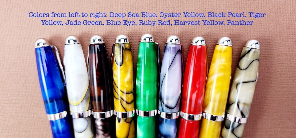 Laban Expression Compact Rollerball Pen - Tiger Yellow - NOS (No Box ...