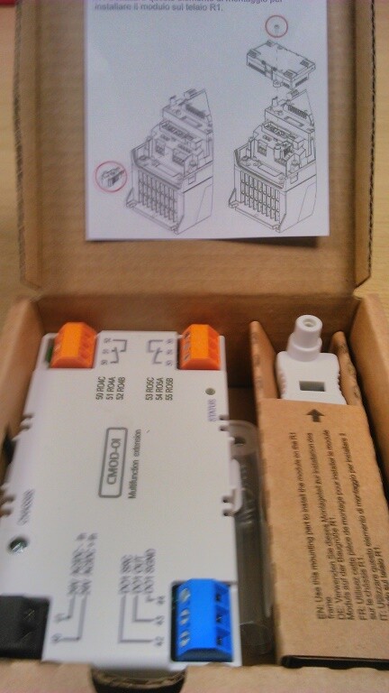 CMOD-01 IO EXPANSION MODULE FOR ACS580 VARIABLE SPEED DRIVES ...