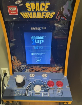 Arcade 1up Space Invaders Countercade Counter Cade Machine Tested ...