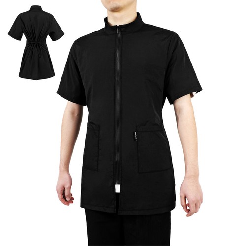 Beautician Smock for Hair Stylist Dog Grooming Clothes Barber Men ...