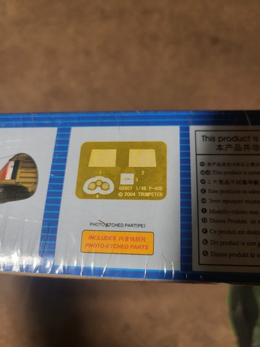 TRUMPETER 1/48 P-40B WARHAWK (TOMAHAWK IIA) SEALED MODEL KIT 02807 | eBay