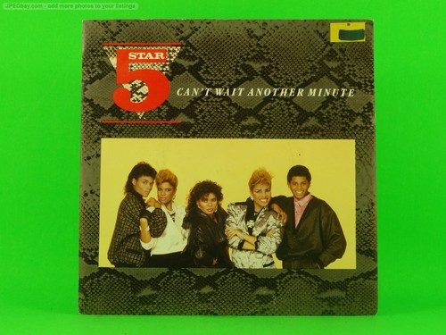 FIVE STAR CAN'T WAIT ANOTHER MINUTE (picture sleeve) (137) 7" TENT | eBay