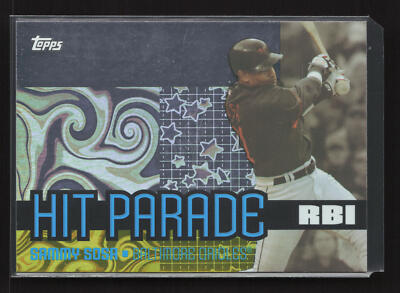 2005 Topps Hit Parade #RBI3 Sammy Sosa Baltimore Orioles | eBay