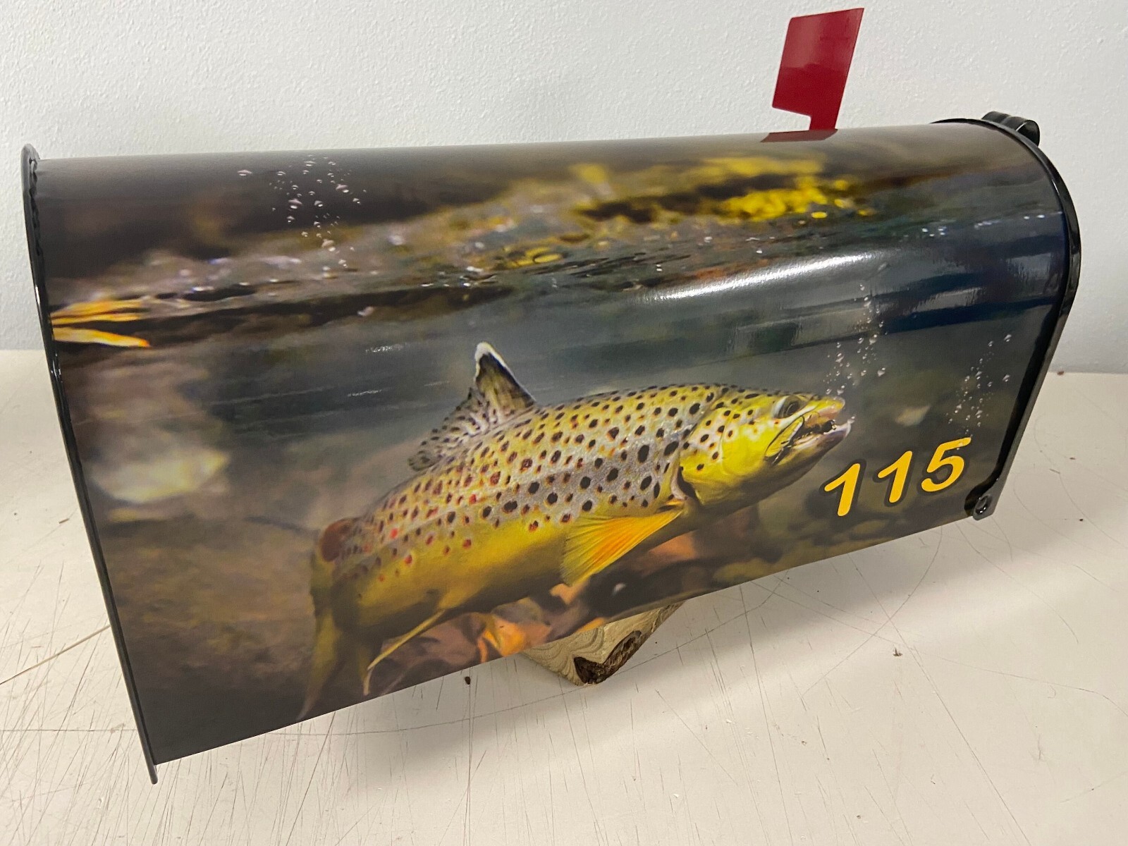 Trout fishing Custom Mailbox.Mothers Day Gift.Personalized gift for him ...