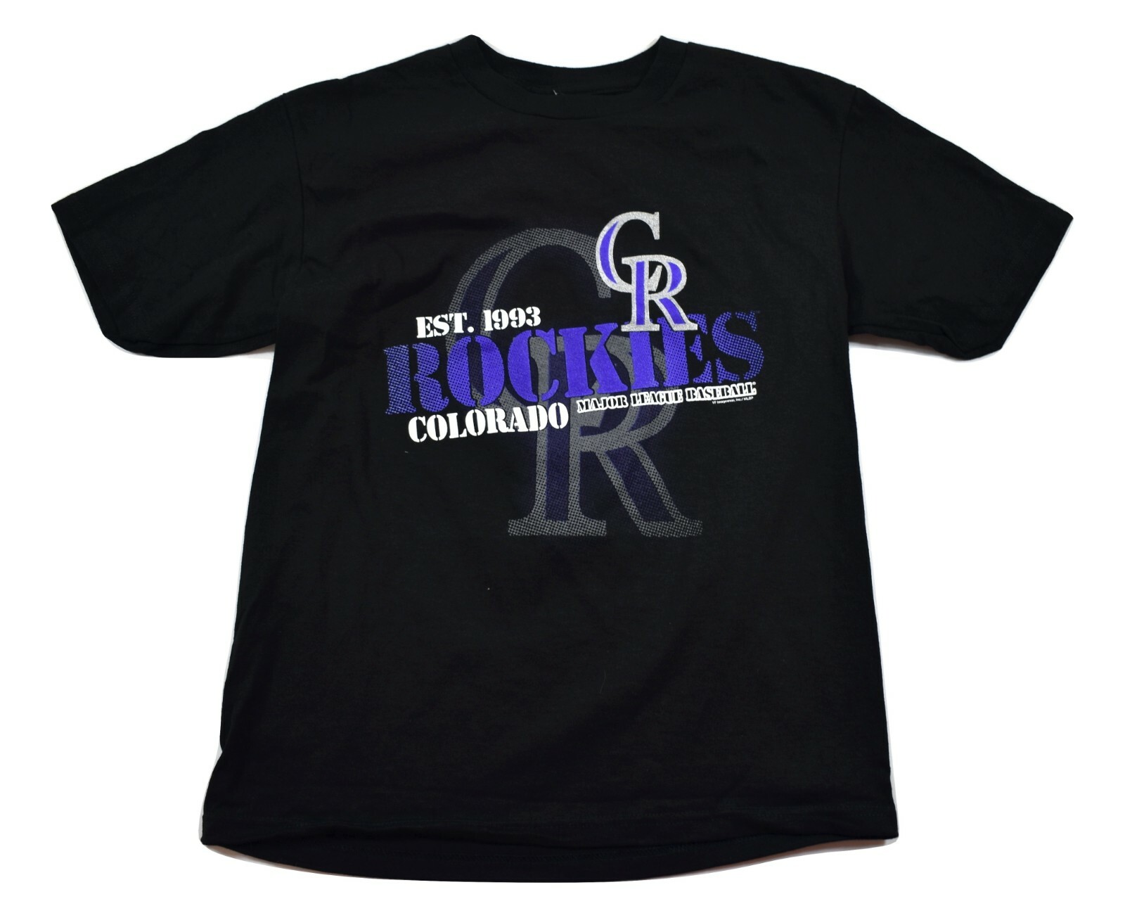 MLB Genuine Merchandise Youth Boys Colorado Rockies Baseball Shirt New ...