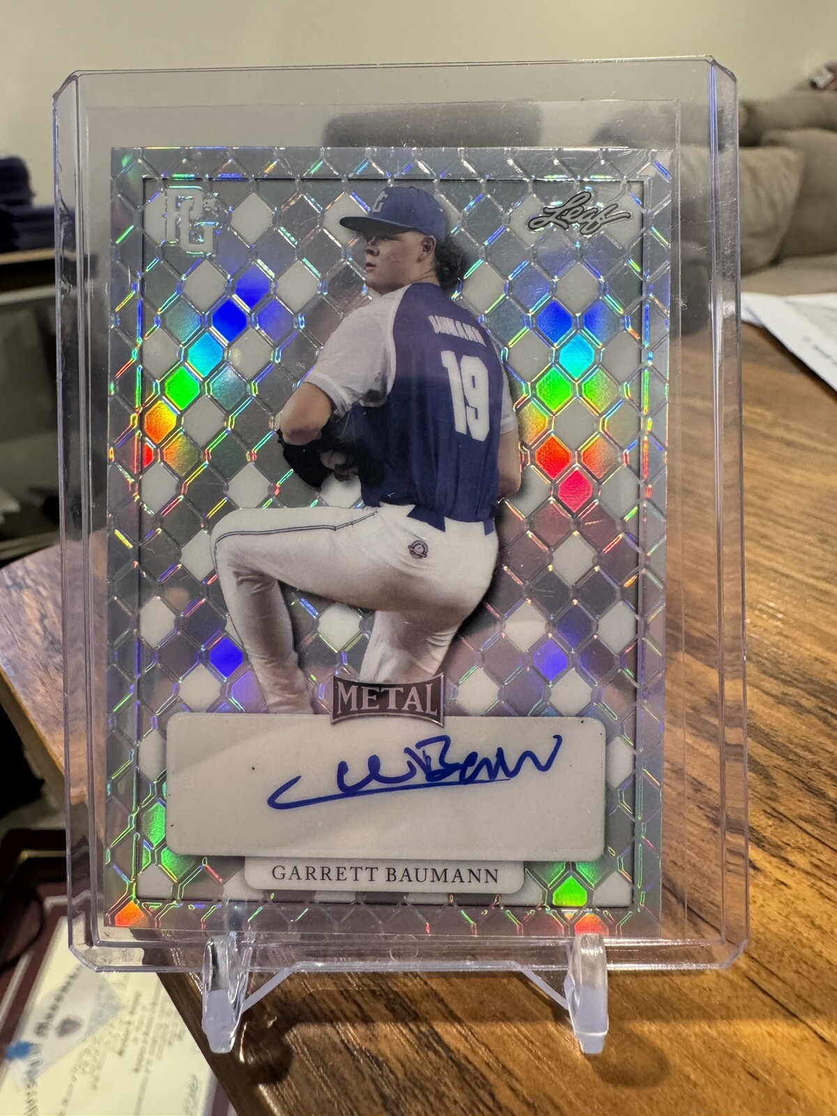 Garrett Baumann 2022 Leaf Perfect Game Prospect RC Auto #1/1 Proof🔥📈 | eBay