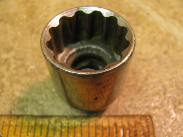 Vintage John Deere TY3183 1-1/16" 12 Point 1/2" Drive Socket USA Tool ...