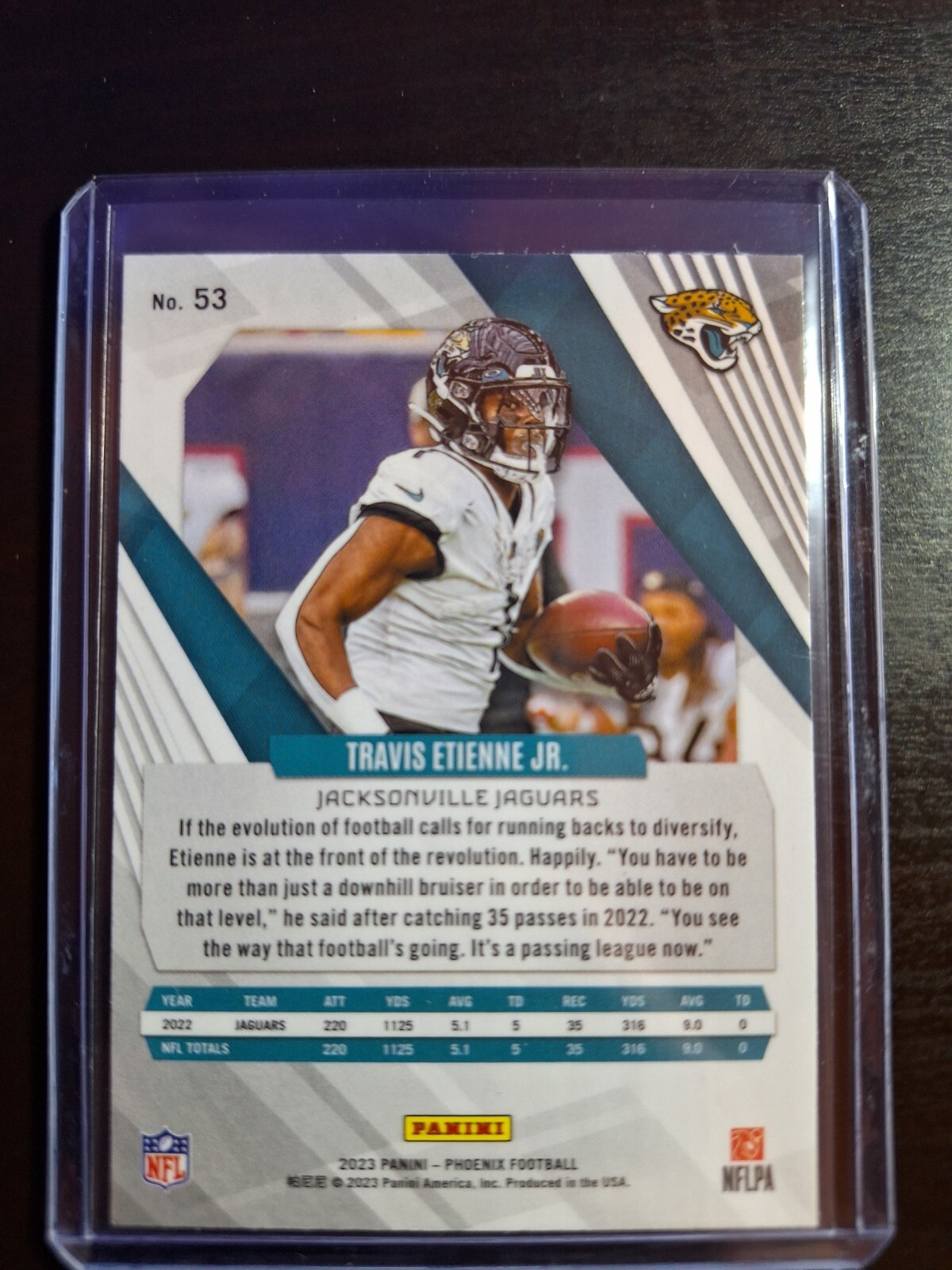2023 Phoenix Football Travis Etienne Jr. #53 Jacksonville Jaguars 🔥 | eBay