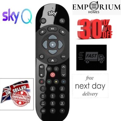 GENUINE SKY Q REMOTE CONTROL ORIGINAL HD INFRARED TV NEW REPLACEMENT ...