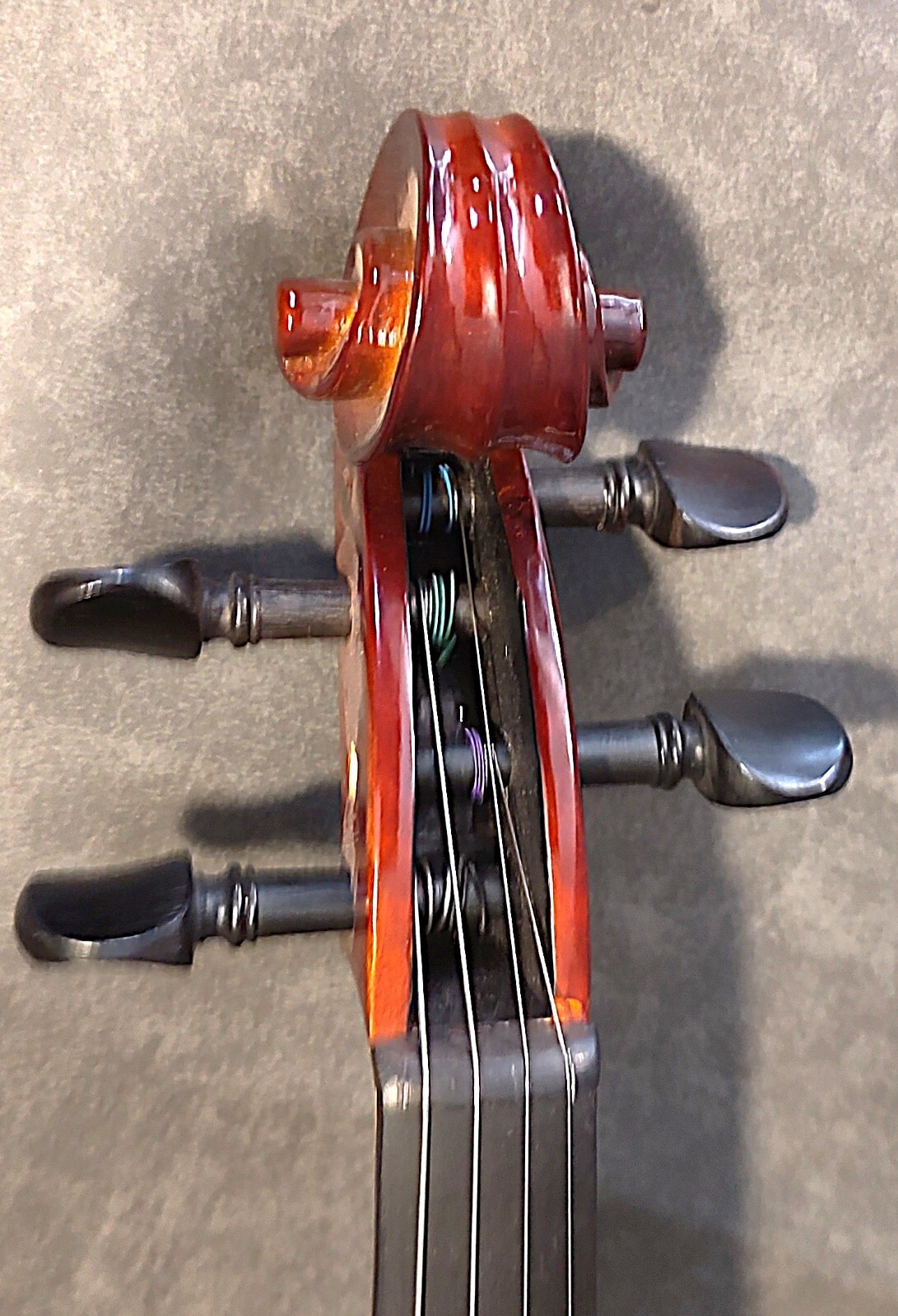 Borg 4/4 Violin, Beautiful Maroon Finish, Premium Case, Bow & Rosin | eBay