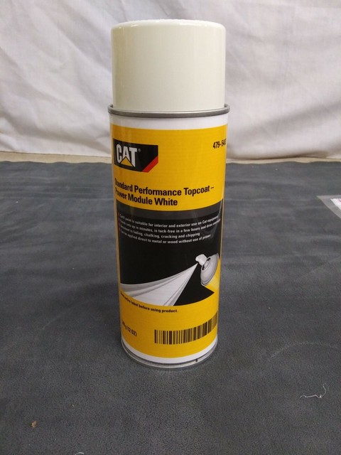 CAT Standard Performance. Top Coat- Power Module White Aerosol Spray ...