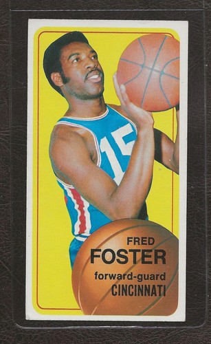 1970 Topps Basketball #53 Fred Foster, Cincinnati Royals, VG-EX! | eBay