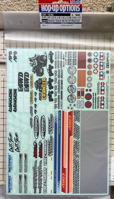 Tamiya RC Sponsor Sticker Set for Off-Road Cars and Trucks # 54630 | eBay