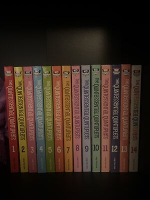Quintessential Quintuplets Manga English | COMPLETE SET | Volumes 1-14 ...