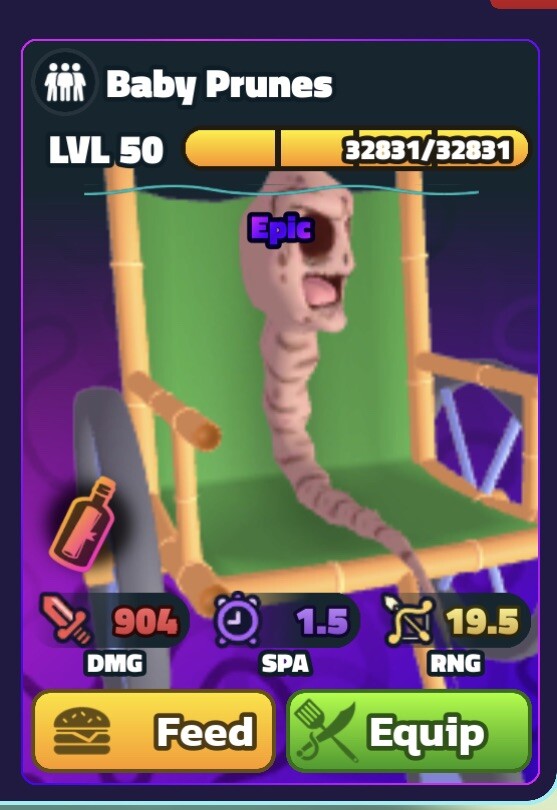 SPONGEBOB TOWER DEFENSE | SBTD | SECRET FORMULA BABY PRUNES ROBLOX ...