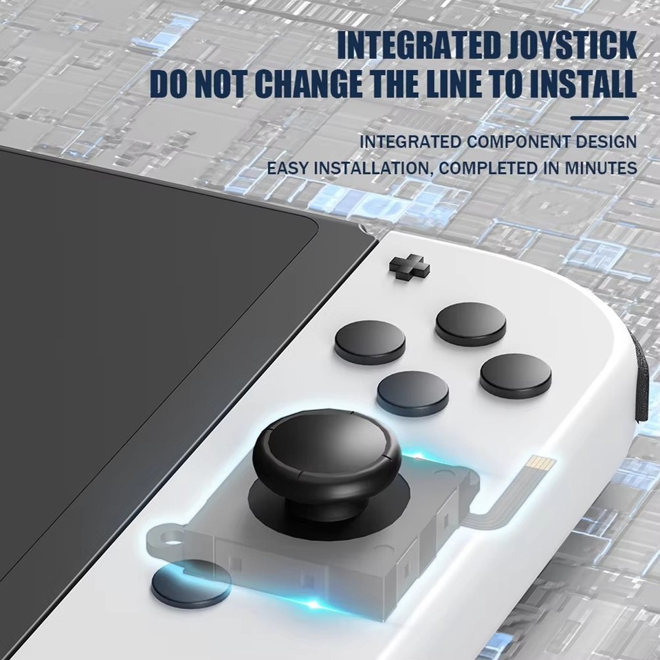 2PCS Hall Joystick for /Lite/OLED Analog Thumb Stick No Drifting ...