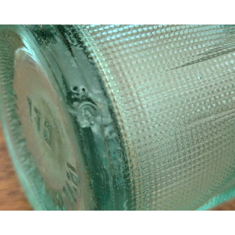 Vintage Coca Cola Green Square Soda Water Bottle Wilmington Del. | eBay